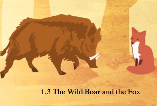 1.3-The Wild Boar and the fox | 6th,English - Active Guruji